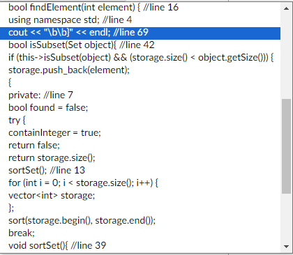 Solved #include "Set.h"using namespace std;int main() {Set | Chegg.com