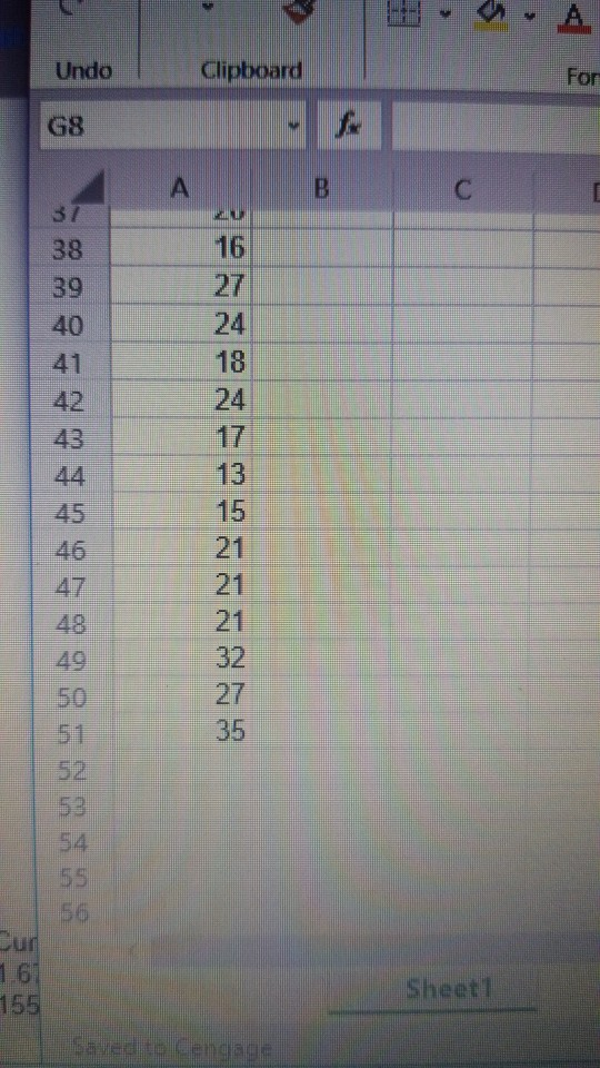 Solved Video Excel Online Freeform Activity. Inferences | Chegg.com
