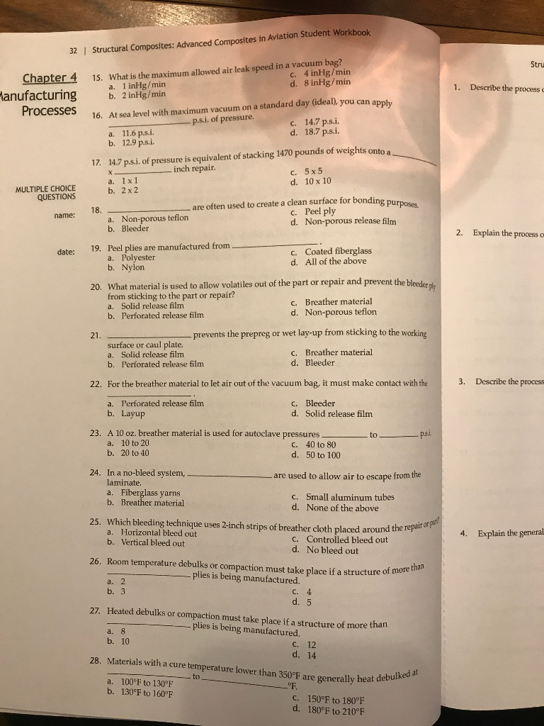 Solved 32 Structural Composites Advanced Composites In Chegg