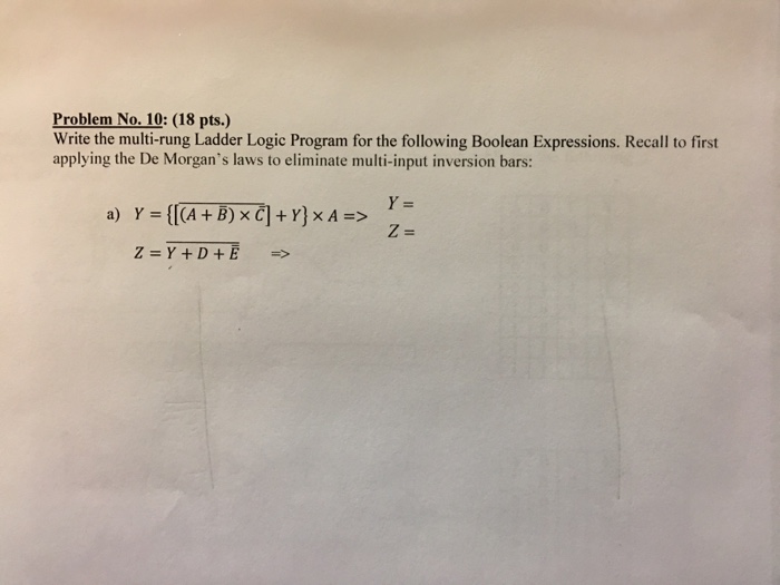 Solved Problem No 10 18 Pts Write The Multi Rung Ladder 