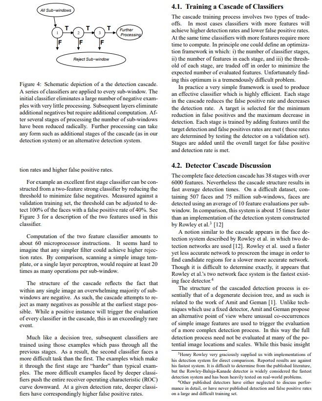 Solved Rapid Object Detection using a Boosted Cascade of | Chegg.com