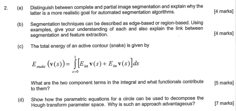 Solved (a) Distinguish between complete and partial image | Chegg.com