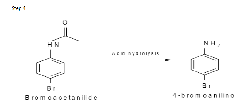 Overall Reaction Step 1 NH2 NH2 Br Br Br2 Aniline | Chegg.com