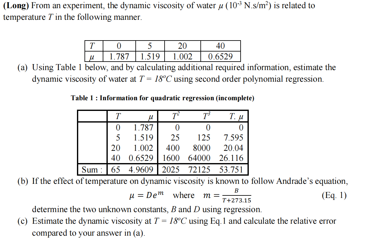 Solved * Use matlab code to solve** * Use matlab code to | Chegg.com