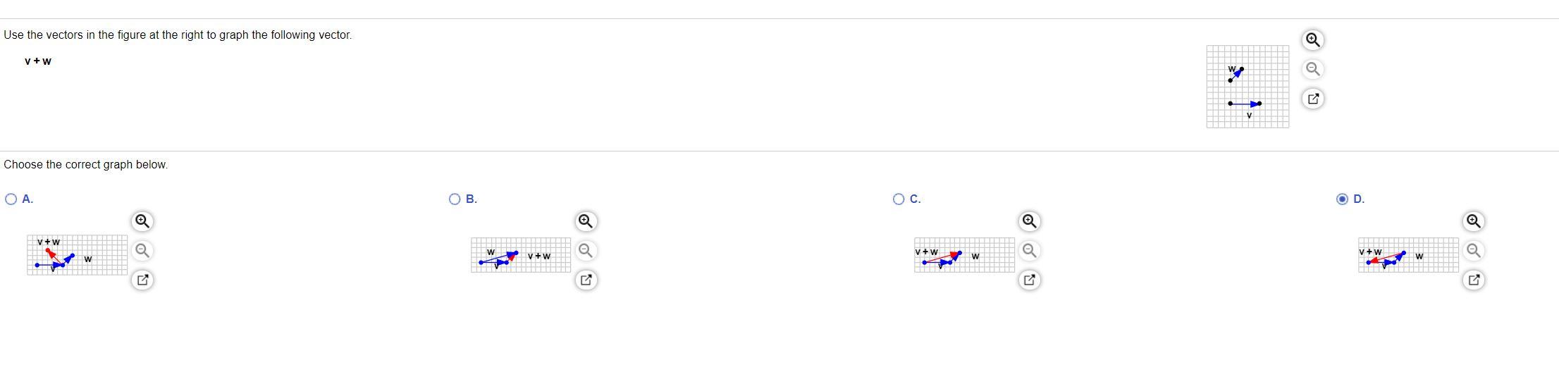 Solved Use The Vectors In The Figure At The Right To Graph