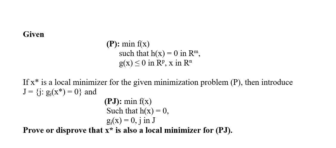 Solved This is a Non-Linear optimization problem. Anyone, | Chegg.com