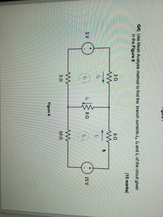 Solved Use Mesh Analysis method to find the branch currents | Chegg.com