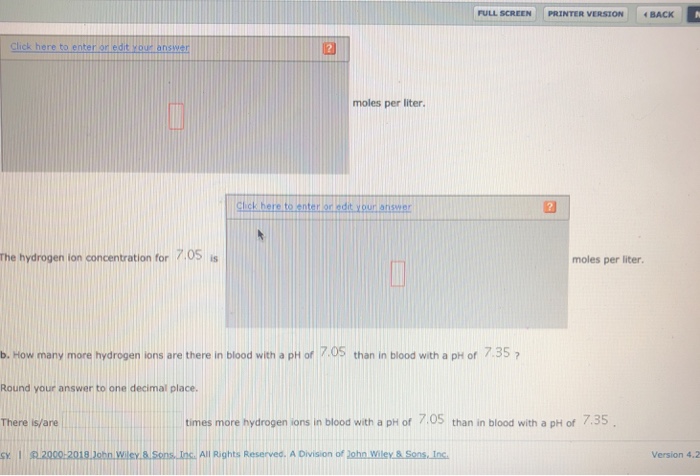 Solved FULL SCREEN PRINTER VERSION BACK NEXT Question 1 | Chegg.com