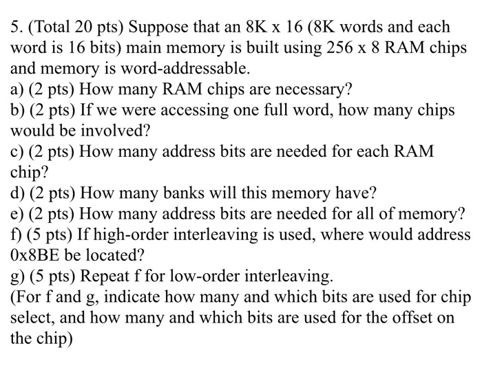 Solved Computer architecture questions. I am posting the | Chegg.com