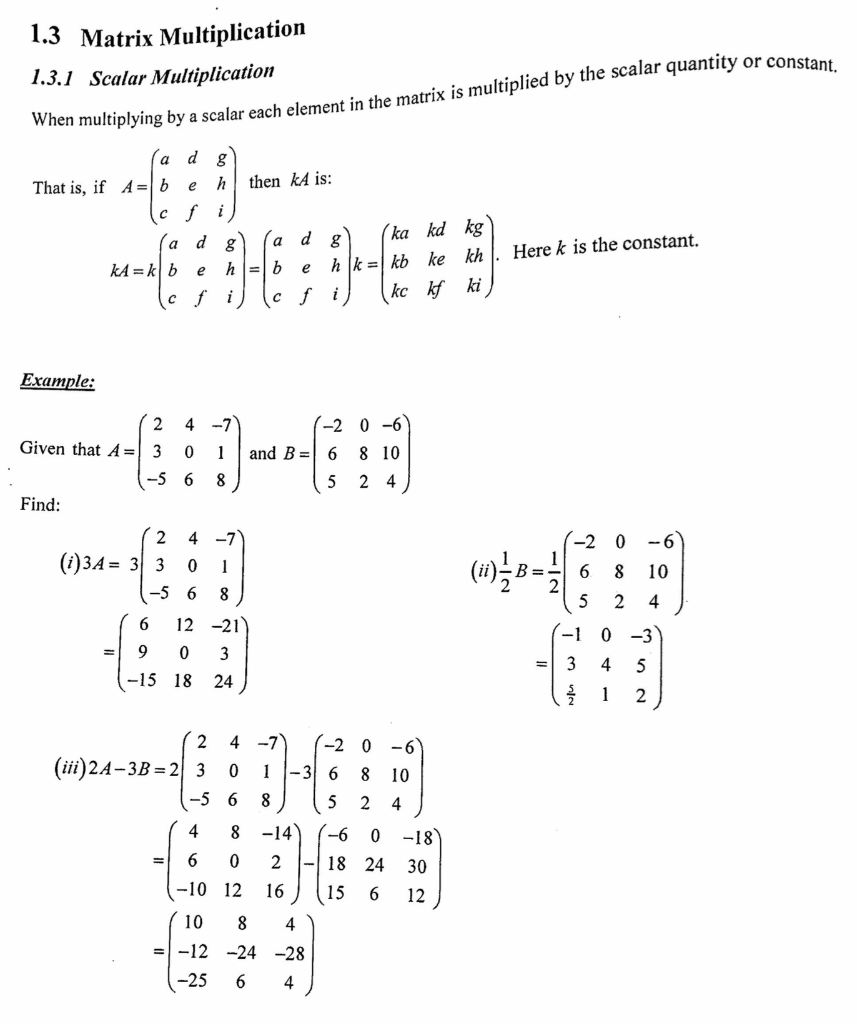Solved ( 01) --2 1-2 -1) 1. Given the following: A= -1) | Chegg.com