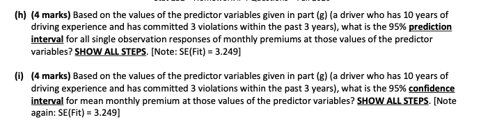 Solved (a) (5 marks) At the 5% significance level, | Chegg.com