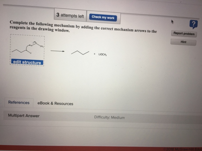 Solved 3 attempts left Check my work 2 Complete the | Chegg.com