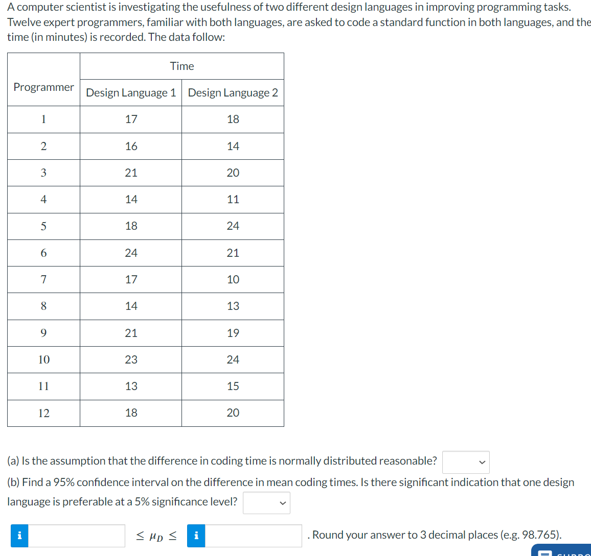 Solved A computer scientist is investigating the usefulness | Chegg.com