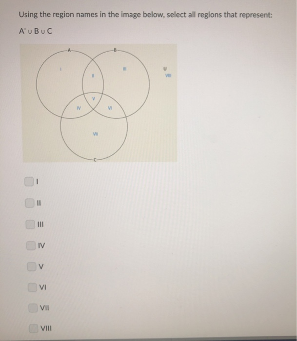 Solved Using the region names in the image below, select all | Chegg.com