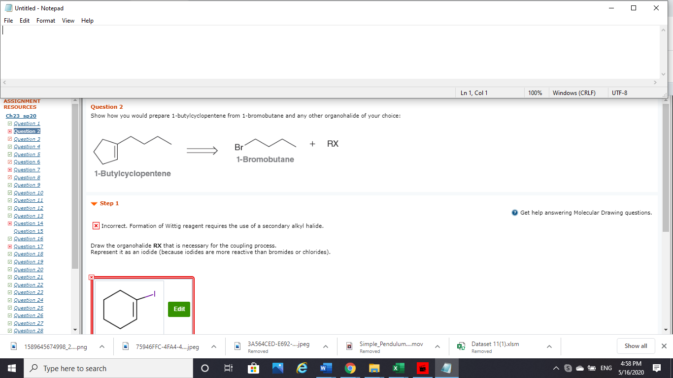 Solved Untitled Notepad File Edit Format View Help Ln 1 3236