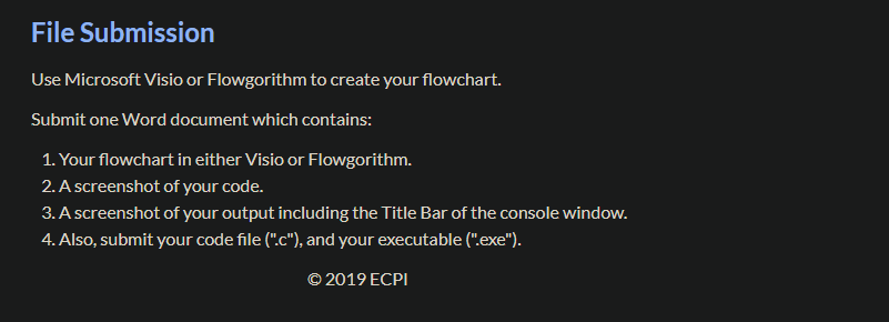 Solved Instructions You will write a flowchart, and C code | Chegg.com