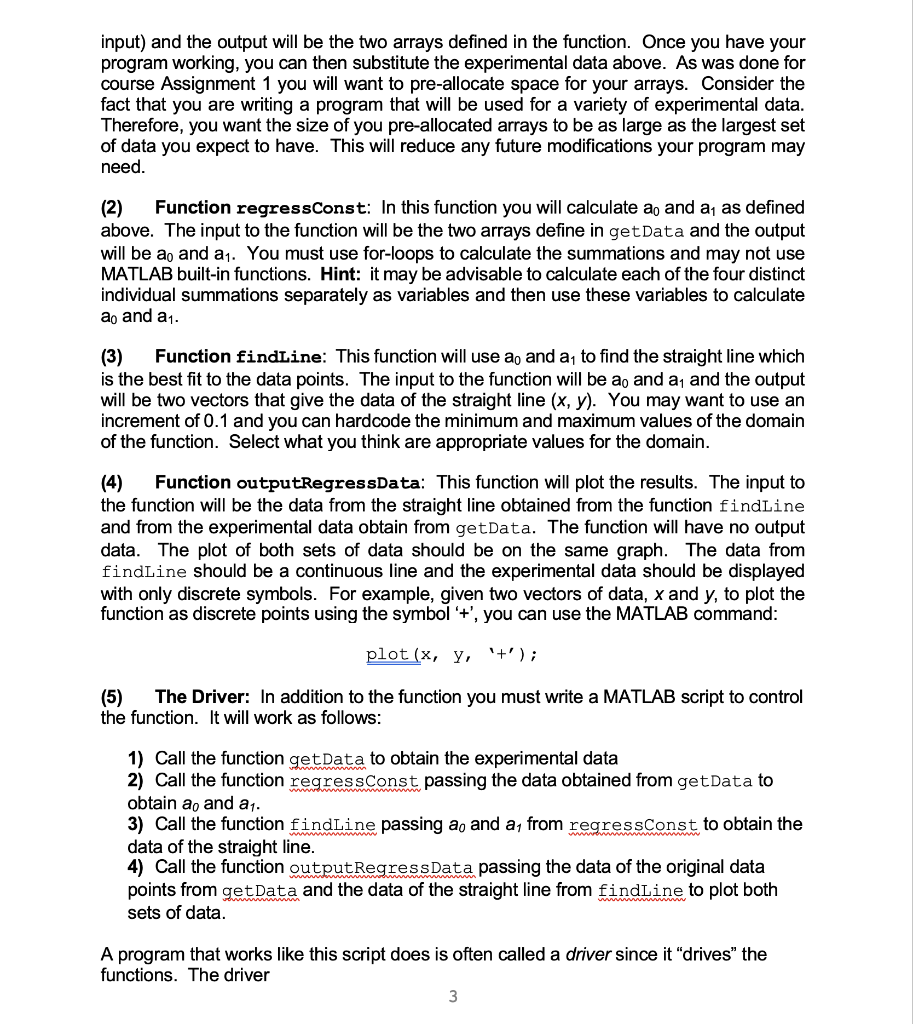 Solved In this assignment you will begin to develop the | Chegg.com