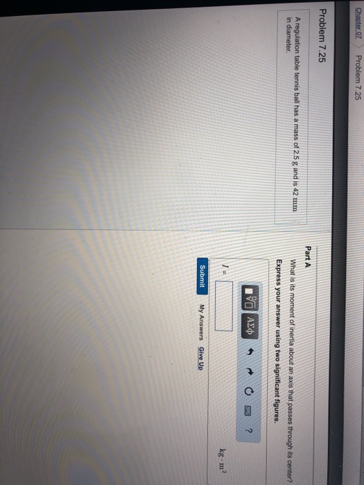 Solved 7Problem 7.25 Problem 7.25 Part A A regulation table | Chegg.com