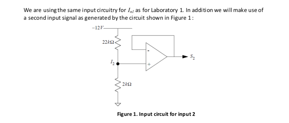 We are using the same input circuitry for Ini as for | Chegg.com