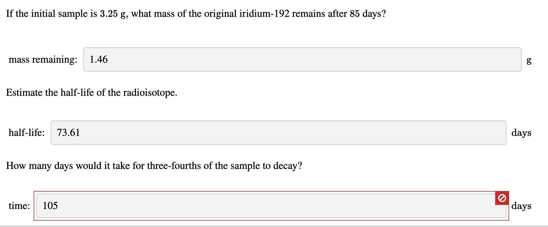 Solved Iridium-192 is one radioisotope used in | Chegg.com
