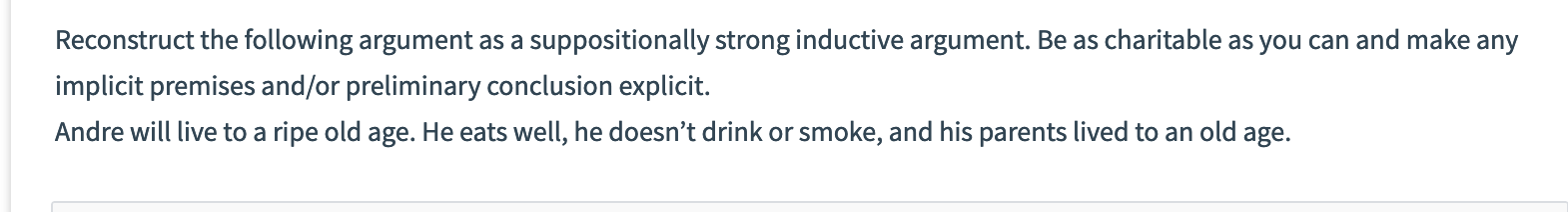 Solved Reconstruct the following argument as a | Chegg.com