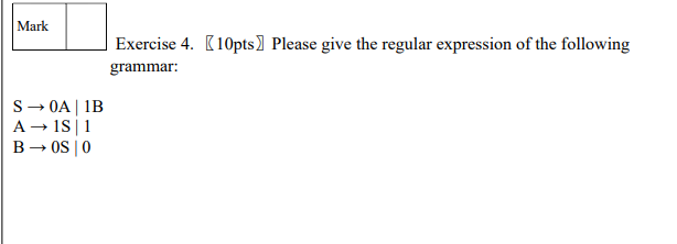 Solved Exercise 4. \( \varangle 10 \mathrm{pts} \ \) Please | Chegg.com