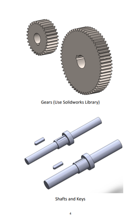 Solved Exploded view Bottom casing Upper casing Gears | Chegg.com