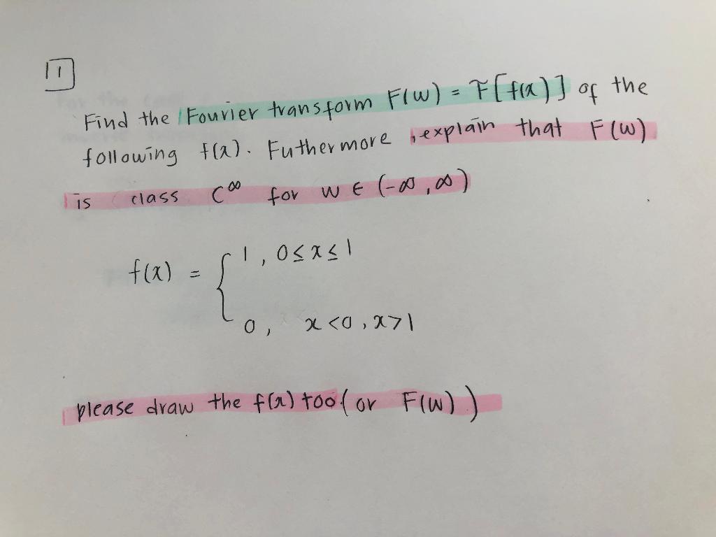 Solved I really hope that you can show me how to solve this | Chegg.com