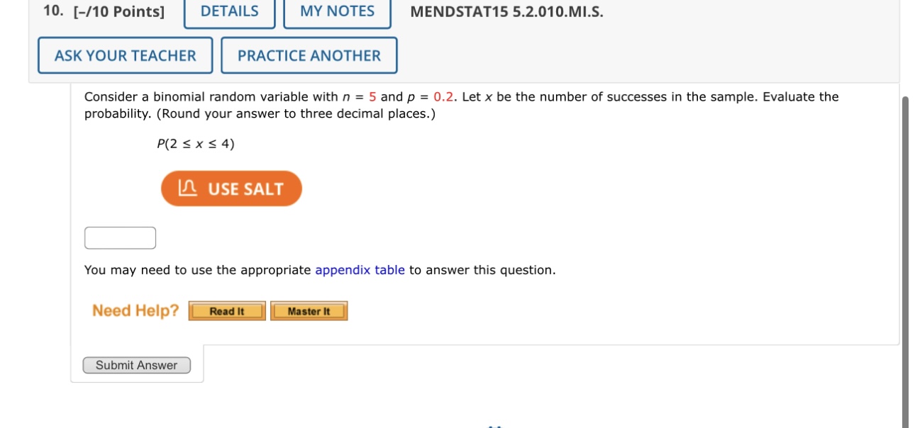Solved Consider a binomial random variable with n=5 ﻿and | Chegg.com