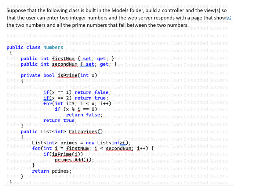 Solved Suppose that the following class is built in the | Chegg.com
