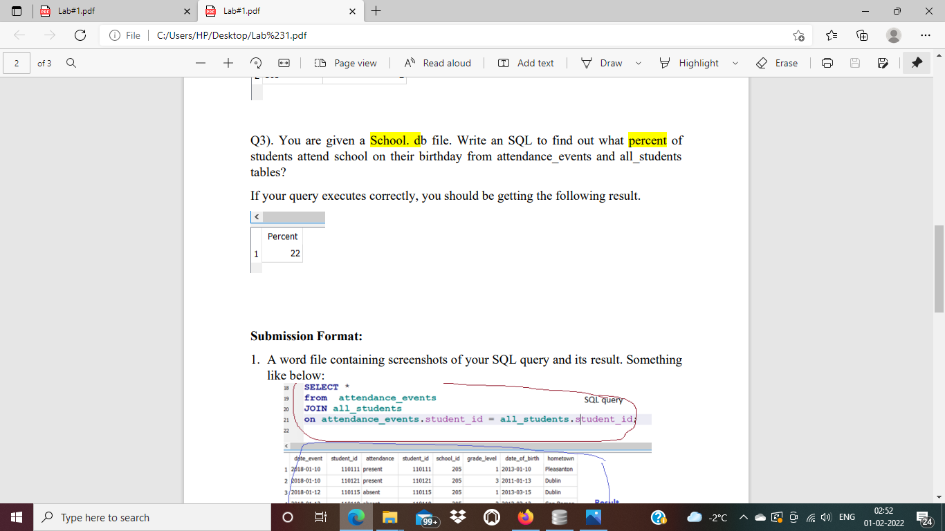 PD: Lab#1.pdf х PD: Lab#1.pdf X + O X → c File | Chegg.com