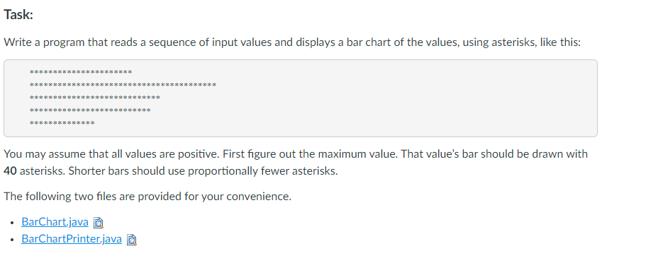 Solved Task: Write a program that reads a sequence of input | Chegg.com