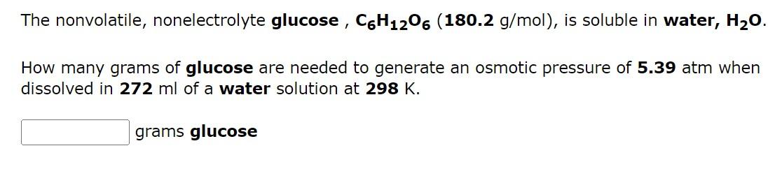 Solved The nonvolatile, nonelectrolyte urea, | Chegg.com