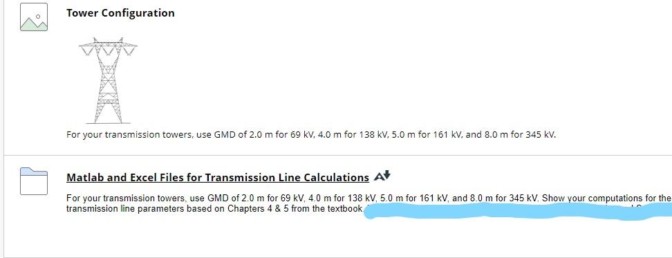 Tower Configuration For your transmission towers, use | Chegg.com