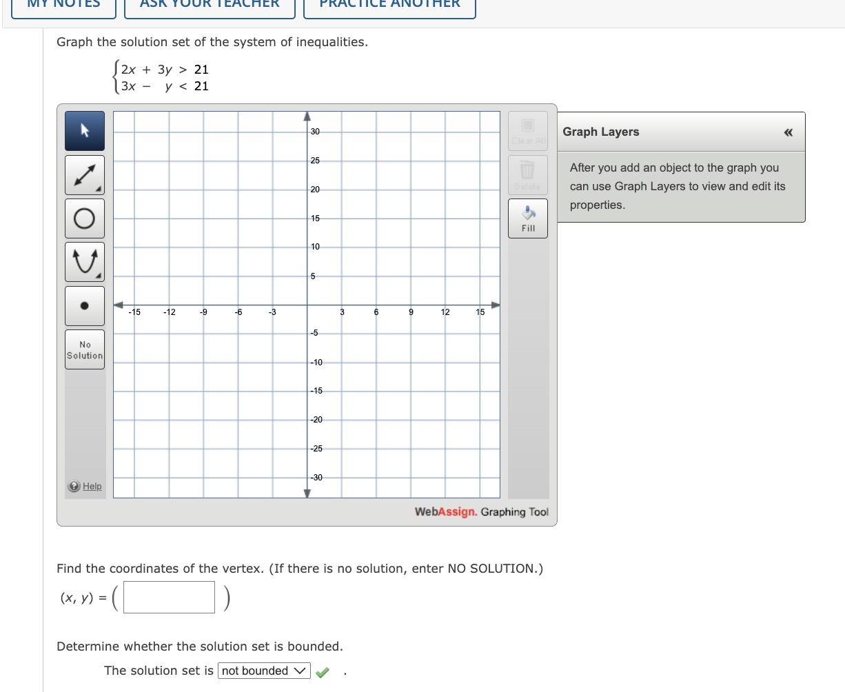 Solved Graph the solution set of the system of inequalities. | Chegg.com