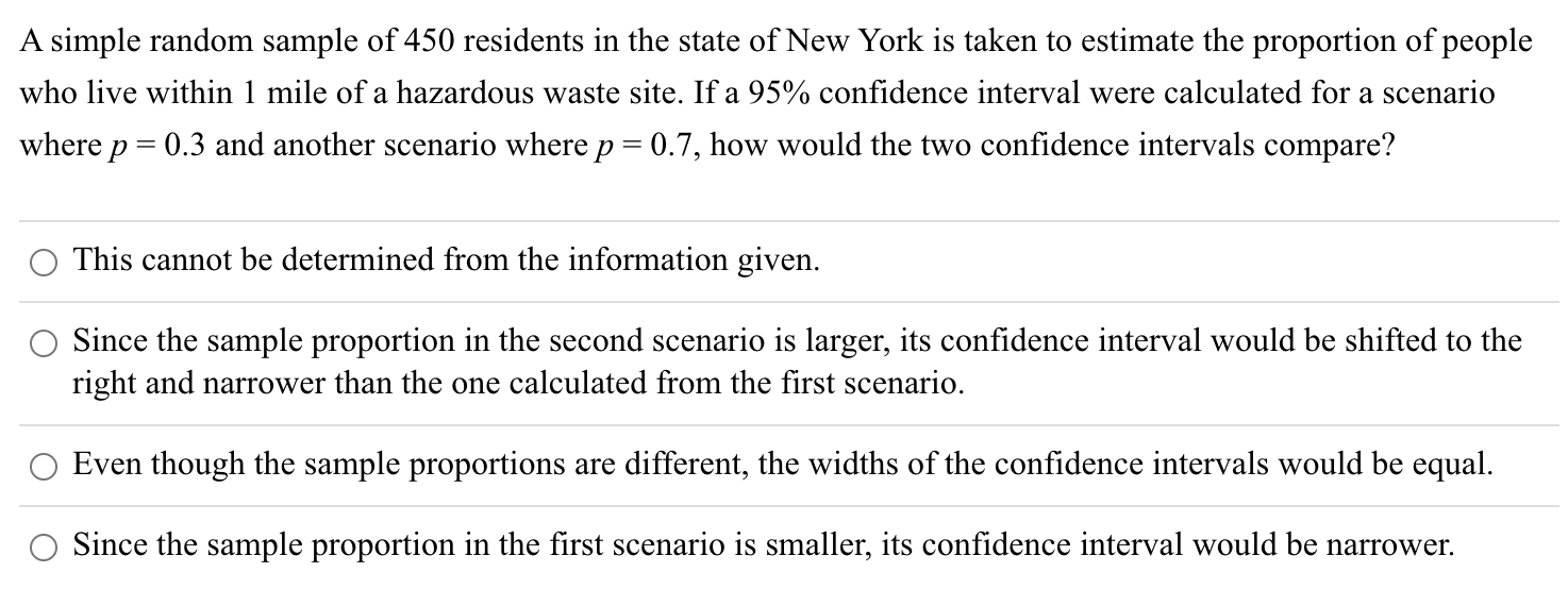 Solved Suppose you are conducting a study to determine if | Chegg.com