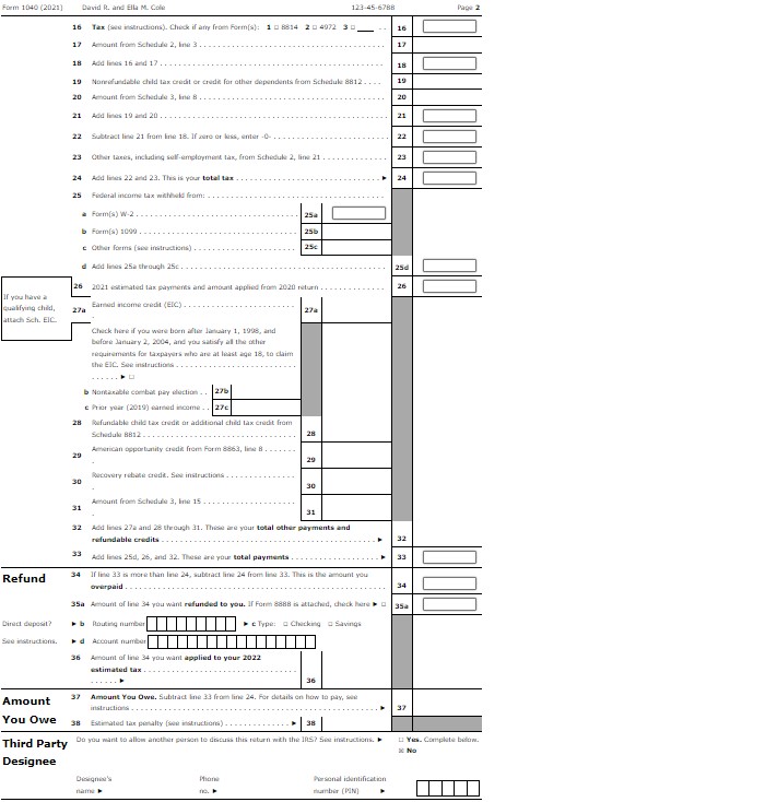 David R. and Ella M. Cole (ages 39 and 38, | Chegg.com