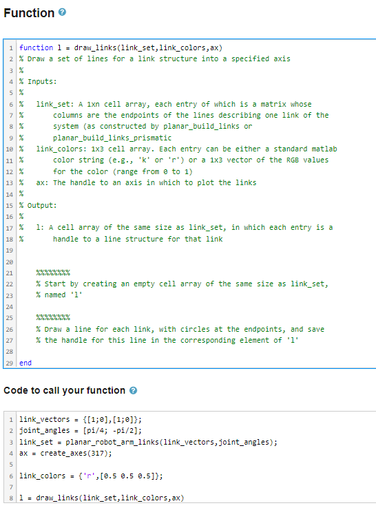 Solved Code to call your function (3) \begin{tabular}{|l|l} | Chegg.com