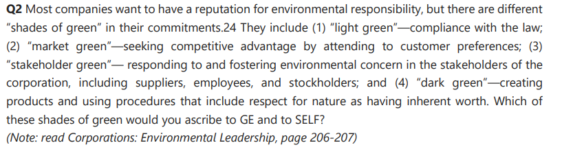 Solved Q2 Most companies want to have a reputation for | Chegg.com