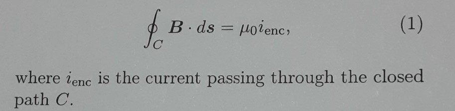 Solved (1 point) We introduce an Amperian loop on the xy | Chegg.com