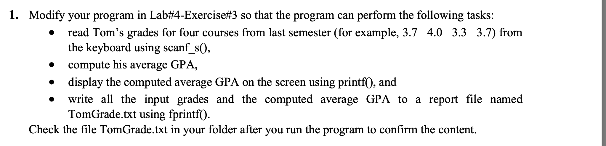 Solved C programming language. I attached the program that | Chegg.com