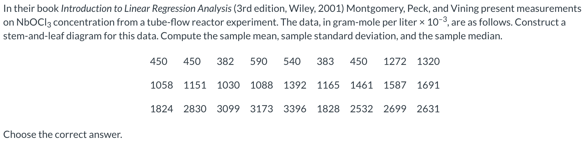 Solved In Their Book Introduction To Linear Regression 3389