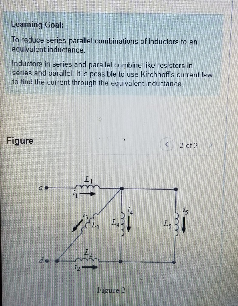 Solved Learning Goal: To reduce series-parallel combinations | Chegg.com