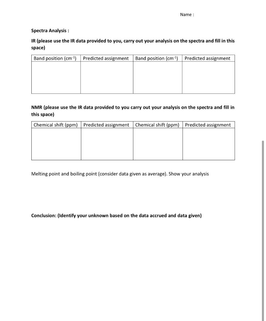 Solved water solubility: partly soluble Acid solution: | Chegg.com