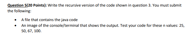 Solved Question 3 (24 Points): Consider the code below, | Chegg.com