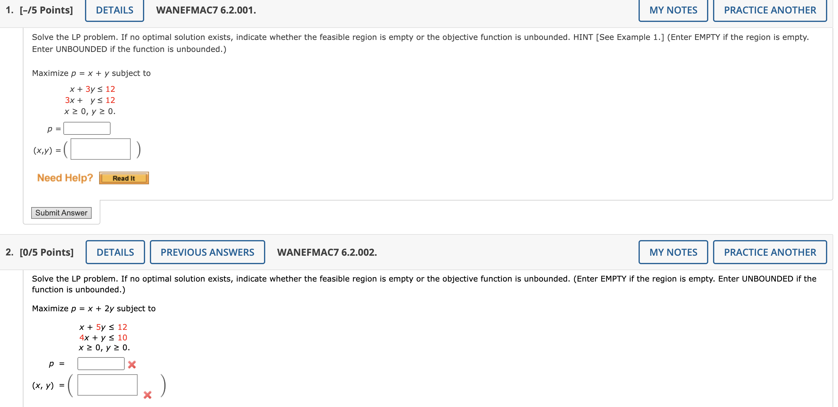 Solved Enter UNBOUNDED if the function is unbounded.) | Chegg.com