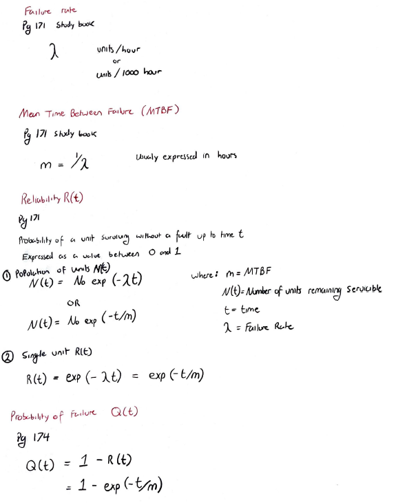 Solved Complete all of the yellow cells in the reliability | Chegg.com