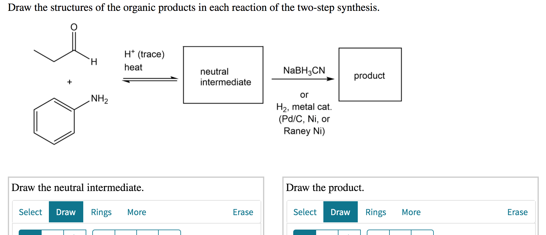 Solved Draw the structures of the organic products in each | Chegg.com