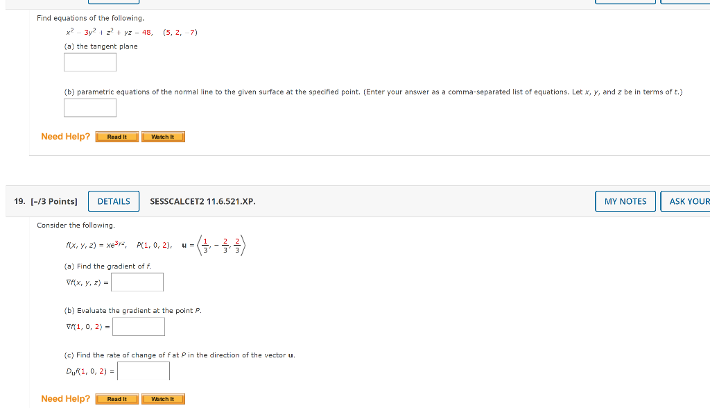 Solved Find equations of the following. | Chegg.com
