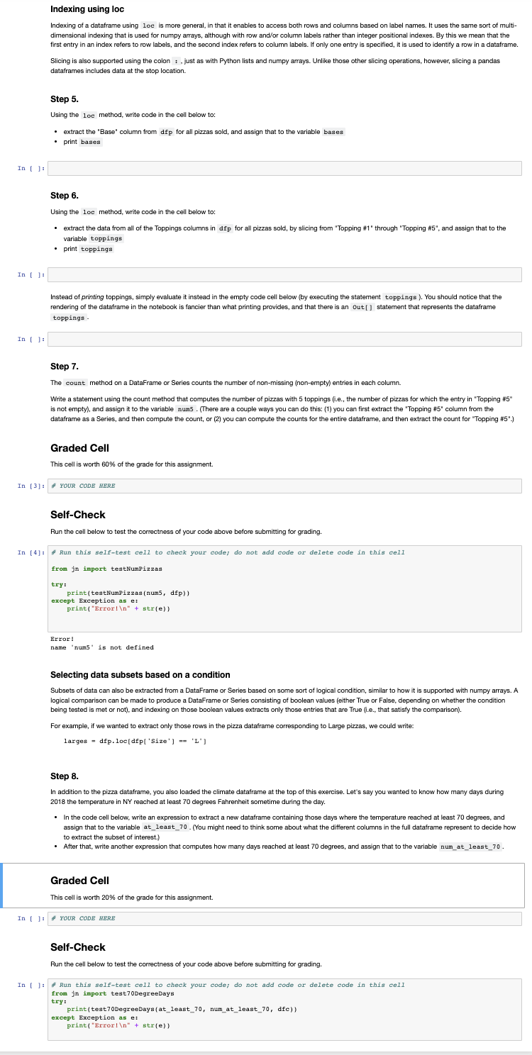 Like Python Lists And Numpy Arrays Pandas Dataframes